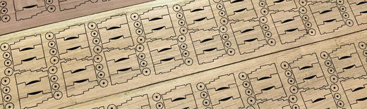 How do I apply tabs to a laser drawing?